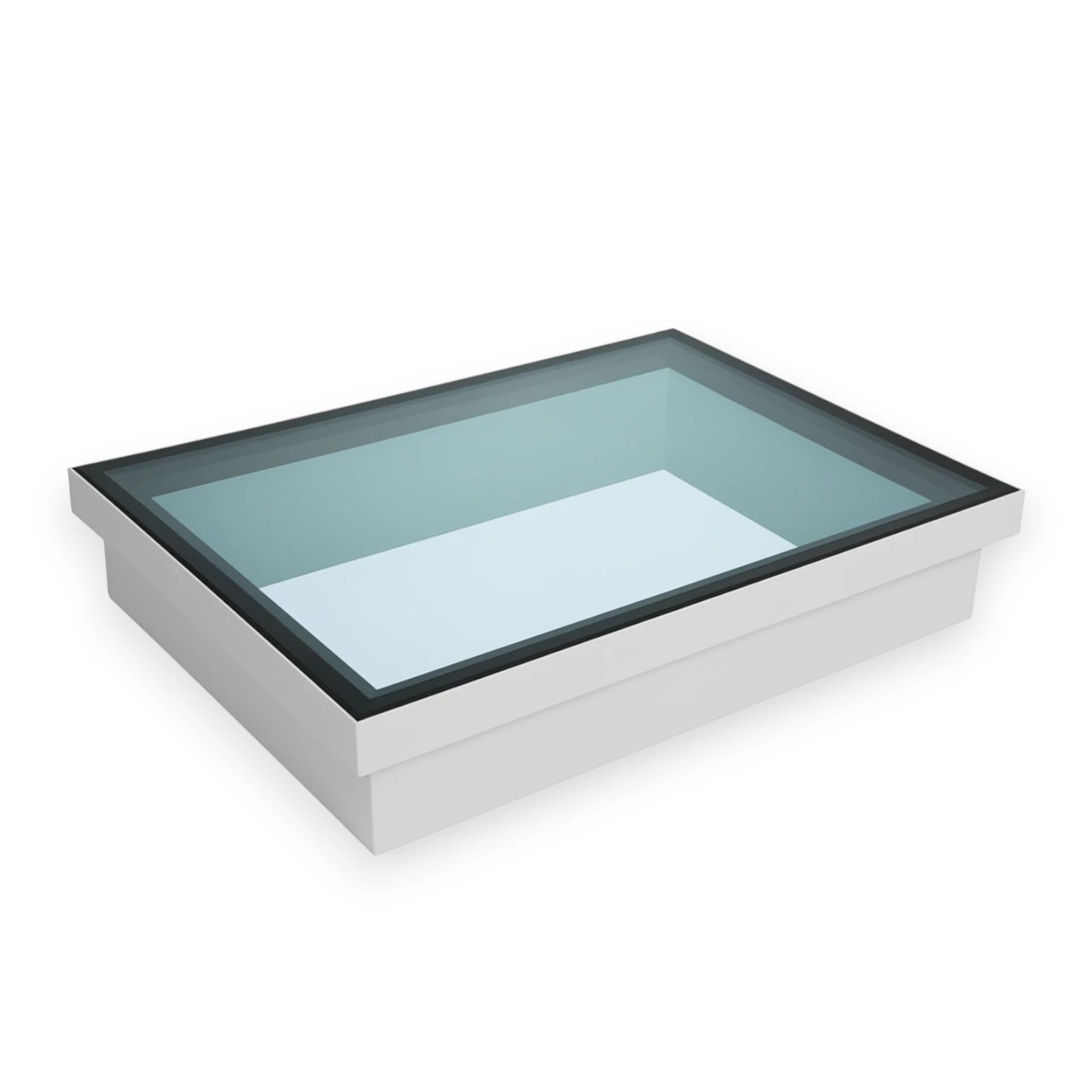 Mono Pitched Rooflight | Flat Glass | GLRE Rooflights